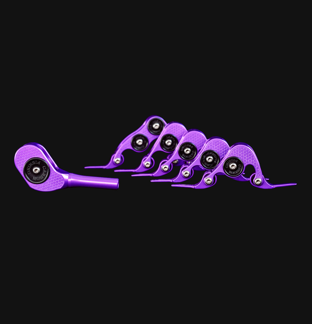 G-Series 6 Piece Roller Guide Set – Carbon Fishing